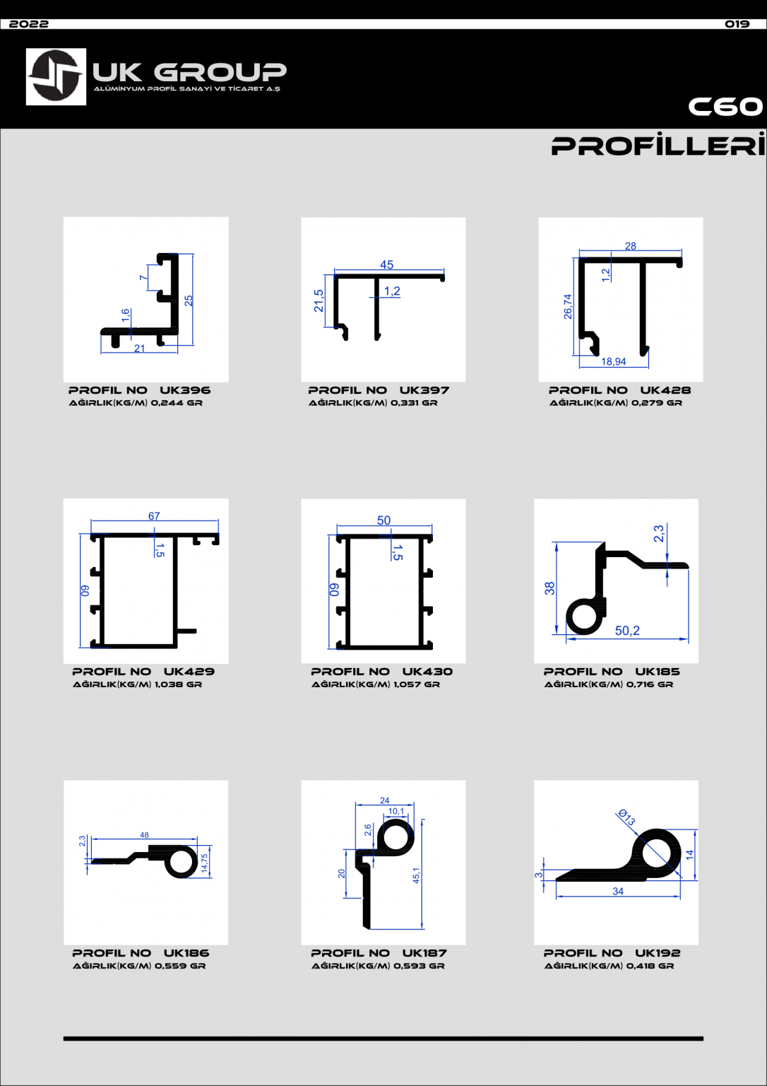 C-60 Profilleri – UK Group